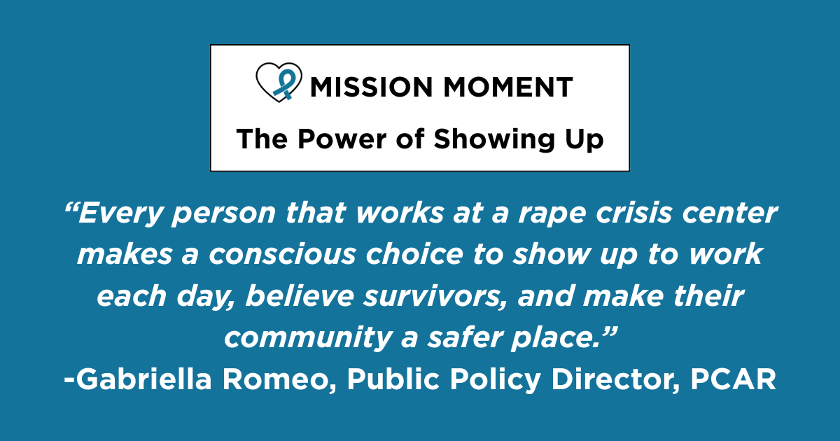 Mission moment: The Power of Showing Up — Respect Together