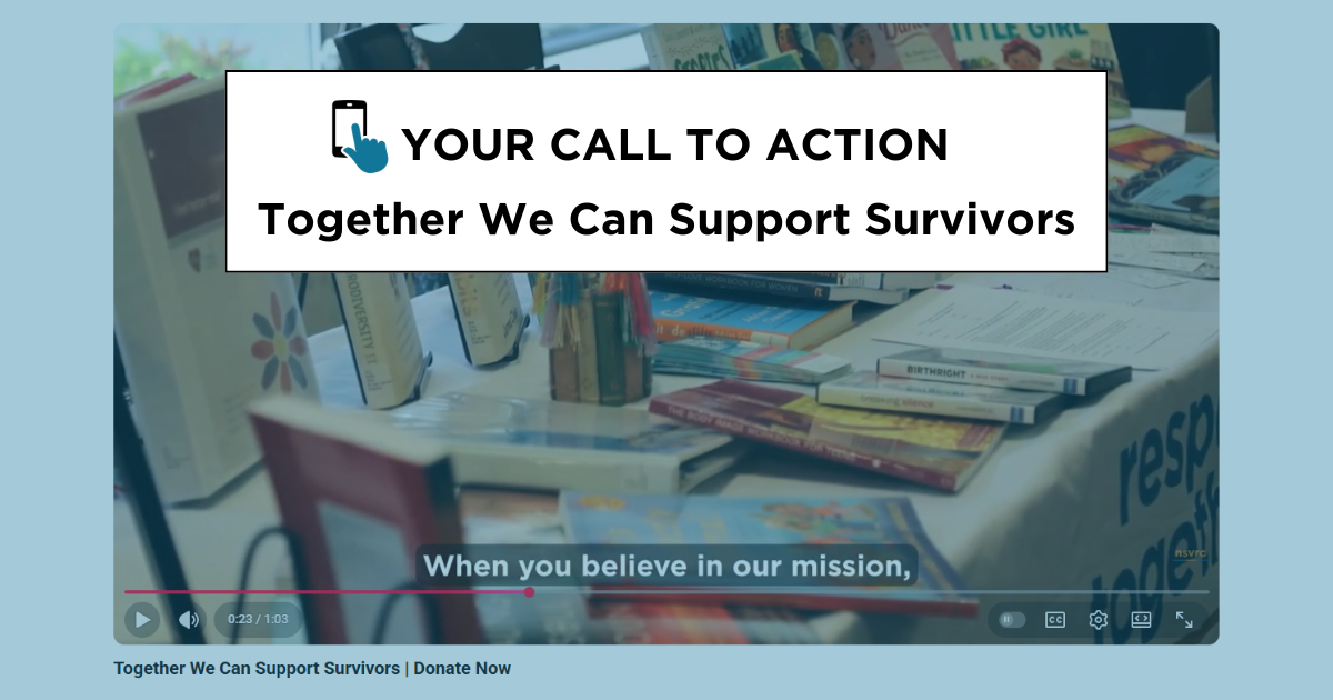 Together We Can Support Survivors | Donate Now — Respect Together